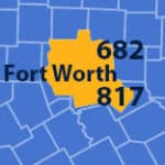 Fort Worth Texas 682 817 Area Codes - 4Voice