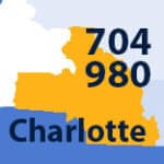 Charlotte North Carolina 704 980 Area Codes - 4Voice